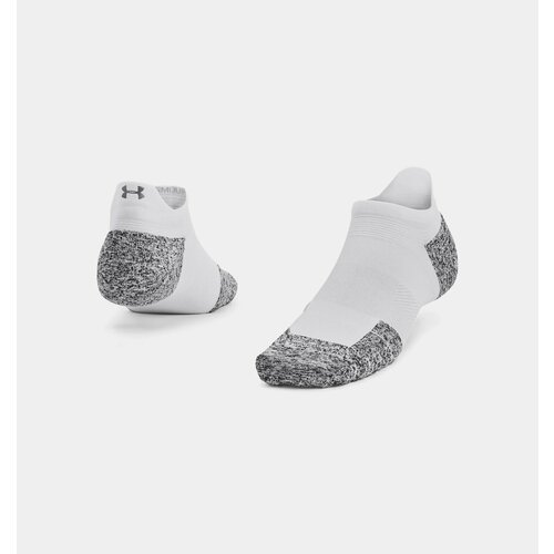 Носки Under Armour Ad Run Cushion 1Pk Ns Tab, размер L, белый, серый
