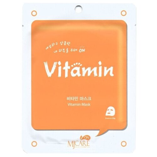 MIJIN Cosmetics тканевая маска Mj on Vitamin Mask с облепихой, 22 г