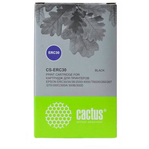Картридж cactus CS-ERC30, черный
