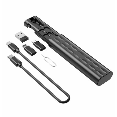 Кабель USB-C 60 Вт + адаптеры 9 в 1 дорожный набор