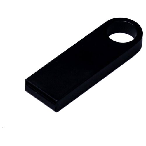 Компактная металлическая флешка с круглым отверстием (256 GB USB 3.1 Черный mini3)