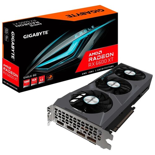 Видеокарта Gigabyte RX 6600 XT Eagle 8GB (GV-R66XTEAGLE-8GD)