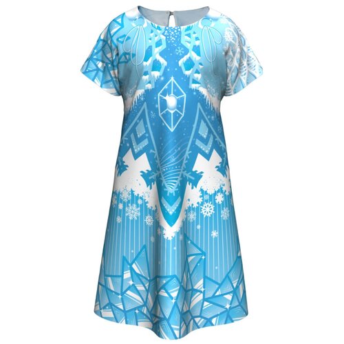 Платье королевы снежинок (14215) 110 см