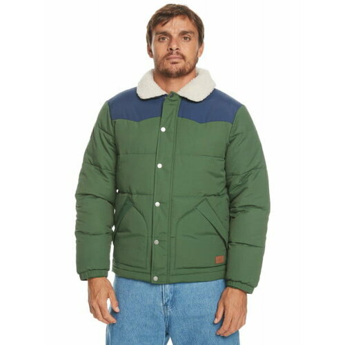 Куртка Quiksilver, размер XL, зеленый