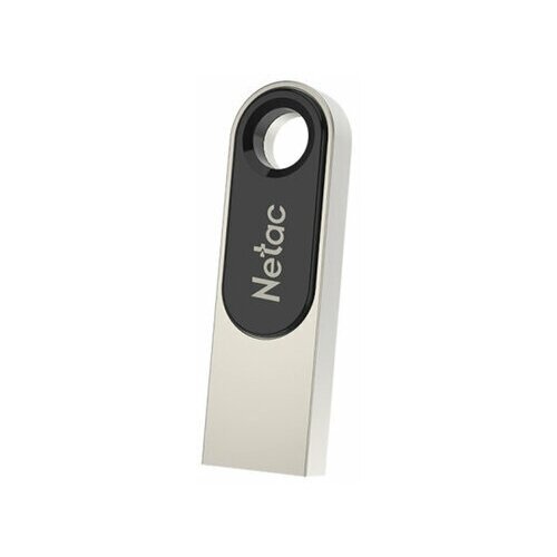 Флеш-диск 16 GB NETAC U278, USB 2.0, металлический корпус, серебристый/черный, NT03U278N-016G-20PN