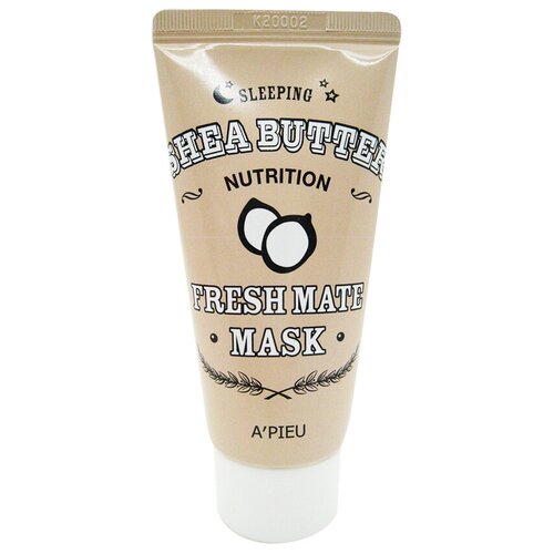 A'PIEU Ночная питательная маска Fresh Mate Shea Butter Mask с маслом ши, 50 мл