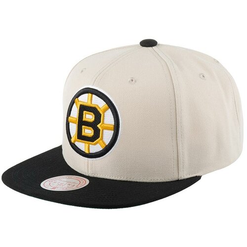 Бейсболка Mitchell & Ness, размер OneSize, бежевый