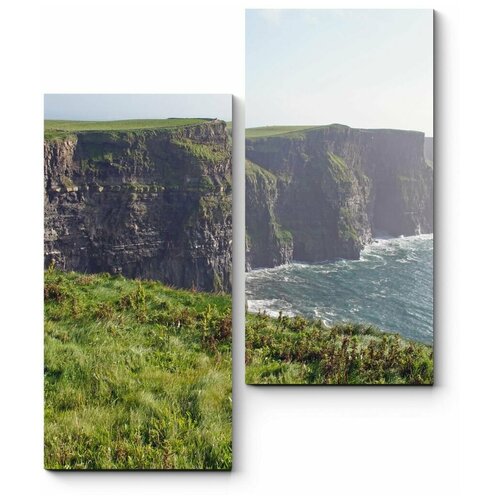 Модульная картина Чарующие скалы на побережье Ирландии 90x113