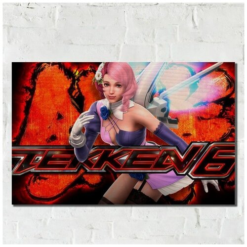Картина интерьерная на дереве игра Tekken 6 (Теккен 6) - 12025