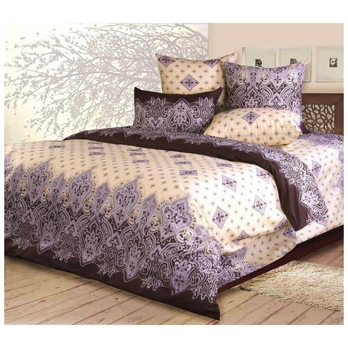 Комплект постельного белья Valtery BR-18 Садко-1, бязь, фиолетовый