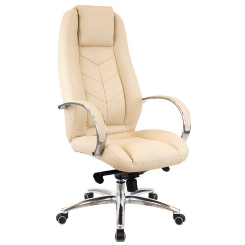 Компьютерное кресло Everprof Drift Lux M для руководителя, обивка: искусственная кожа, цвет: бежевый