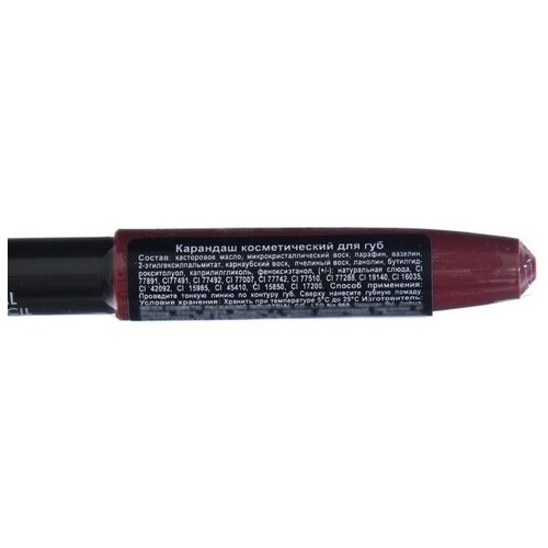 Jeanmishel Косметический карандаш для губ Professional COSMETIC PENCIL, оттенок 304 Пыльно-розовый