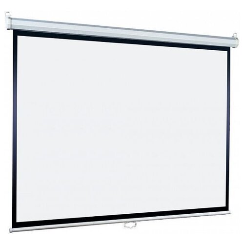 Рулонный матовый белый экран Lumien Eco Picture LEP-100124, 126", белый