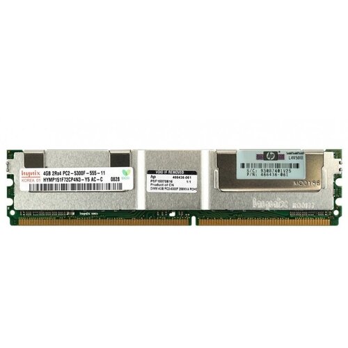 Оперативная память HP Оперативная память 4GB PC2-5300 FBD LP 466436-061 1x4 ГБ (466436-061)