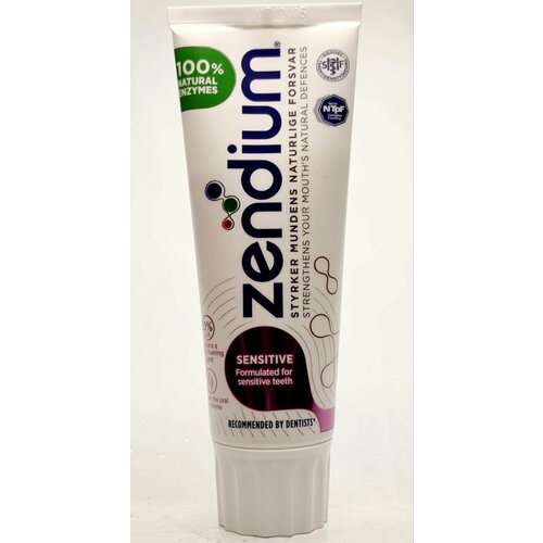 Зубная паста Zendium Sensitive 75 мл (из Финляндии)