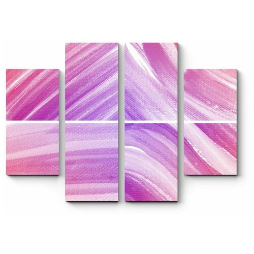 Модульная картина Глубина пурпура130x98