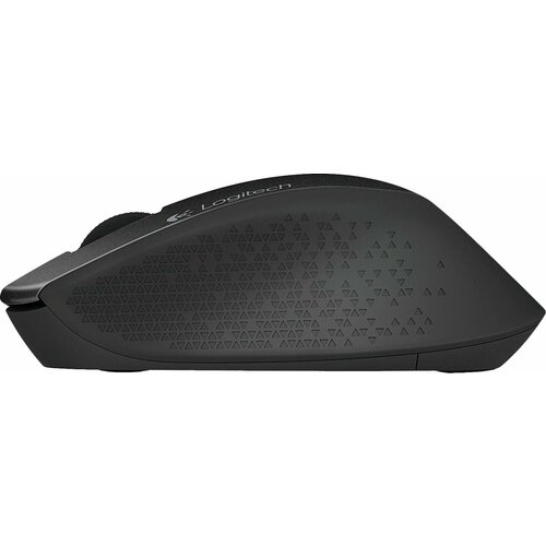 Комплект клавиатура + мышь Logitech Wireless Combo MK345, черный, английская/русская