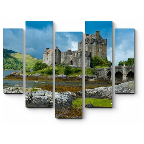 Модульная картина Замок Эйлен Донан в Шотландии151x123