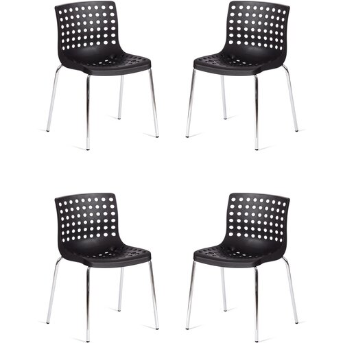 Комплект стульев TetChair SKALBERG (mod. C-084-A) IKEA, 4 шт, для кухни пластиковый на балкон