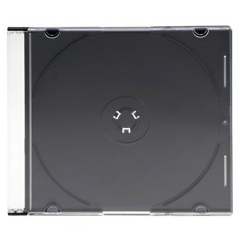 Бокс CDB-sl для CD/DVD дисков, вместимость 1 шт, пластик, прозрачный 9342799
