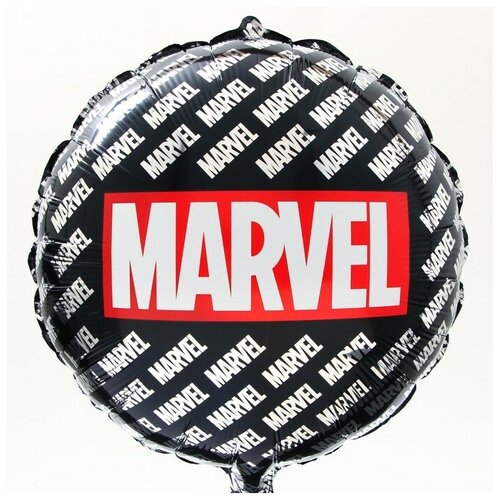 Шар фольгированный круг "Marvel", Мстители
