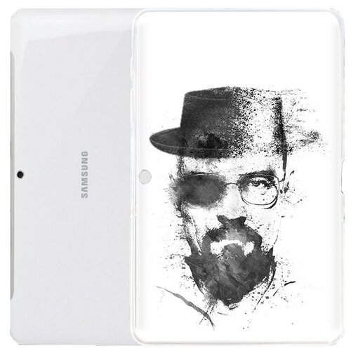 Чехол задняя-панель-накладка-бампер MyPads загадочный человек для Samsung Galaxy Tab 2 10.1 P5100/P5110 противоударный