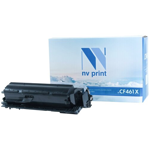 Картридж лазерный NV PRINT (NV-CF461X) HP Color Laser Jet M652/M653, голубой, ресурс 22000 страниц, NV-CF461XC