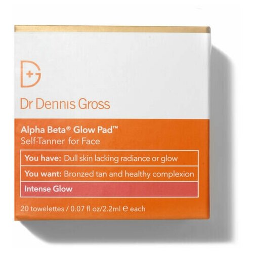 Dr. Dennis Gross Альфа-Бета автозагар Glow Pad Intense Glow 20 шт