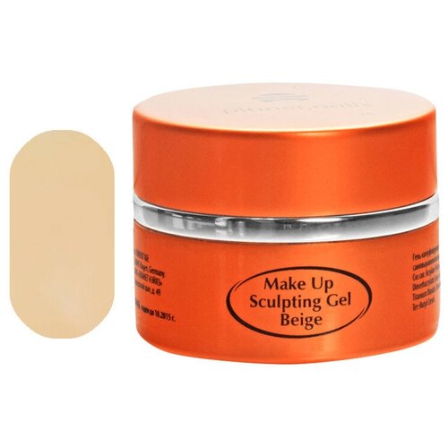 Planet nails гель Make Up Sculpting Gel скульптурный камуфлирующий, 15 мл, beige