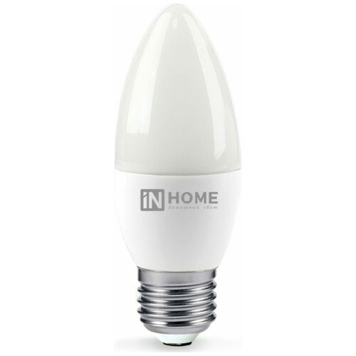 Светодиодная лампа IN HOME LED-СВЕЧА-VC 4690612020402