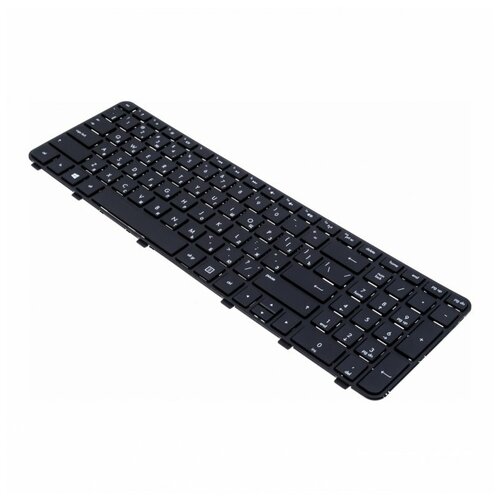 Клавиатура для ноутбука HP Pavilion DV6-6000 / Pavilion DV6-6100 / Pavilion DV6-6200 (горизонтальный Enter) черный