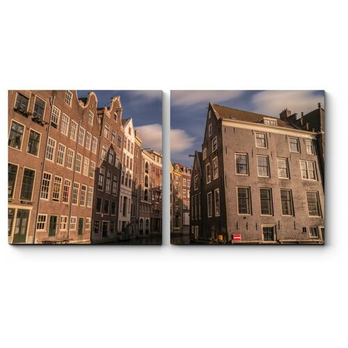 Модульная картина Прекрасный Амстердам 120x60