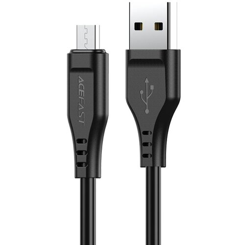 Кабель ACEFAST C3-09 USB-A - MicroUSB, 1.2 м, 1 шт., черный