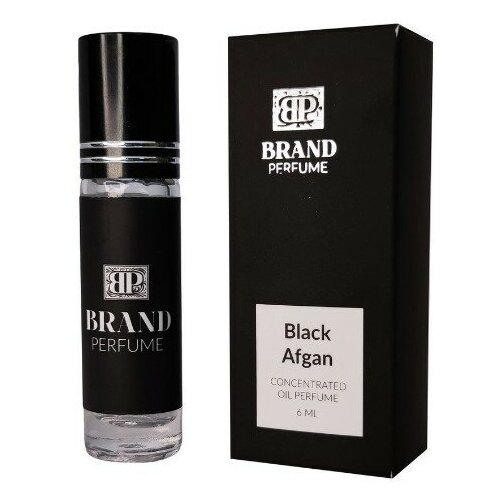 Масляные духи мужские Black Afgan, 6 мл Brand Perfume 7992251 .