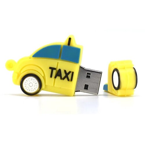 USB Флешка сувенирная подарочная Такси 32 ГБ