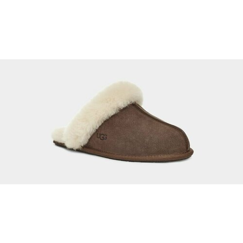 Тапочки  UGG, размер US - 8, EU - 39, RU - 38, 25 см, коричневый