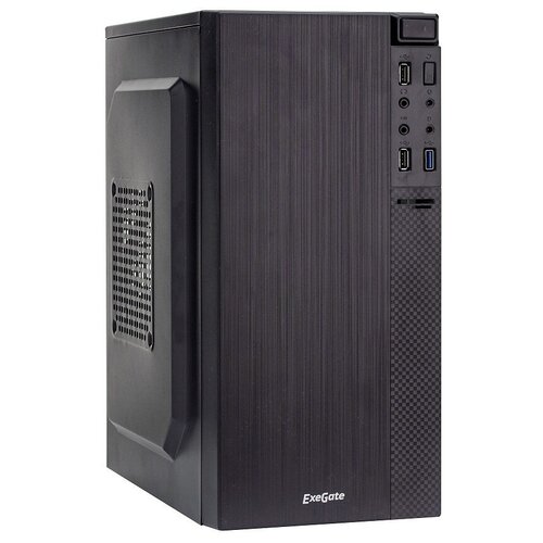 Eurocase Корпус Exegate EX277806RUS Minitower BAA-104U Black, mATX, , 2*USB+1*USB3.0, Audio