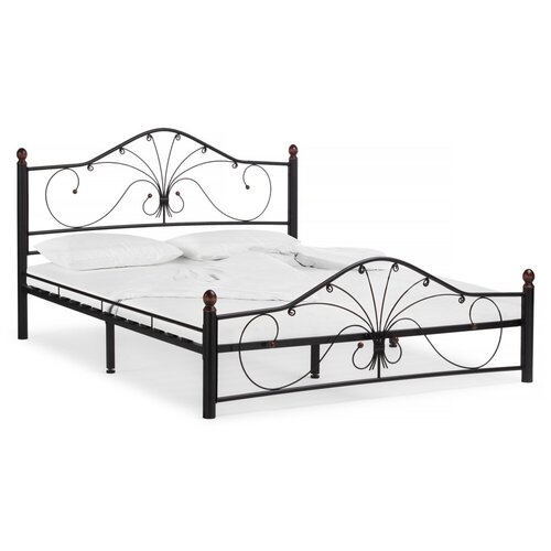 Двуспальная кровать KAPIOVI RIMA II-160, черная