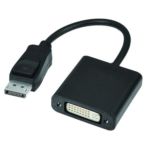Видео адаптер Orient C307 DisplayPort на DVI M-F кабель 0.2 метра - чёрный