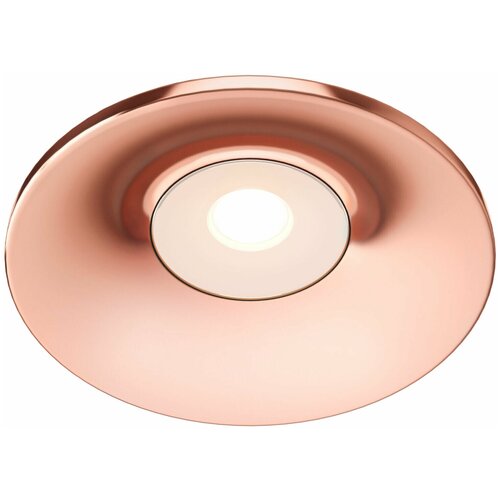 Светильник MAYTONI Barret DL041-01RG, GU10, 50 Вт, 3000, цвет арматуры: розовый, цвет плафона: золотой