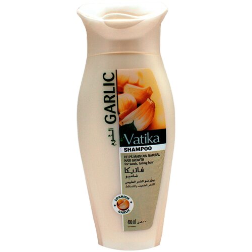 Vatika шампунь Garlic Helps Maintain Natural Hair Growth, 400 мл