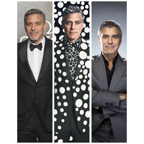 Instalook Подушка дакимакура "Джордж Клуни" 35x140 см