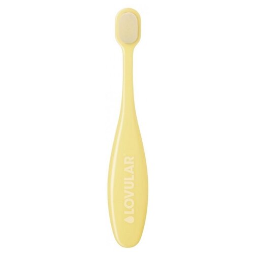 Зубная щетка LOVULAR Baby tooth brush 4+, желтый