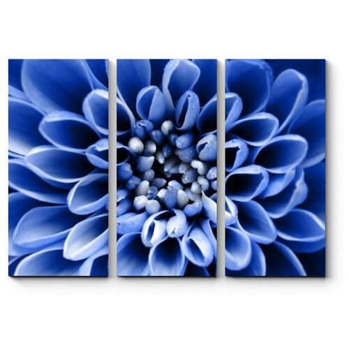 Модульная картина Запах синего140x100
