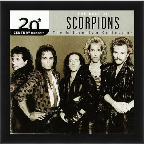 Плакат, постер на холсте Скорпионс. Scorpions. Размер 60 х 84 см