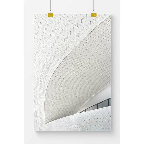 Постер для интерьера Postermarkt, 50х70 см в тубусе, постер Архитектура #14