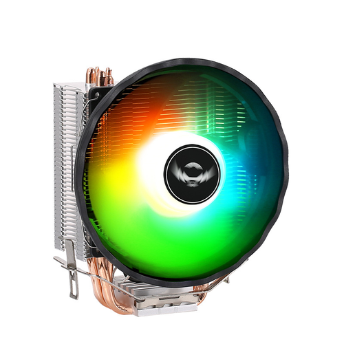 Кулер для процессора 4 тепловых трубки RGB