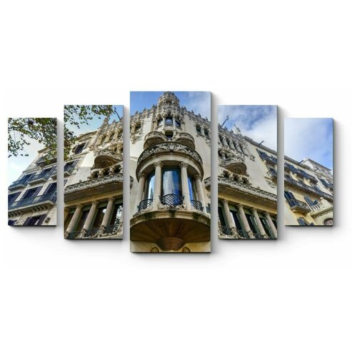 Модульная картина Неокласицизм в архитектуре Барселоны190x105
