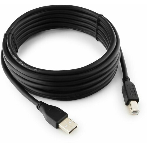 Набор из 3 штук Кабель USB 2.0 Pro Cablexpert CCP-USB2-AMBM-15, AM/BM, 4.5 м, экран, черный