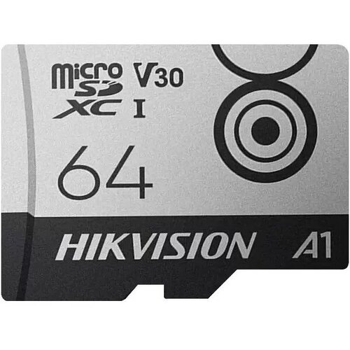 Карта памяти Hikvision microSDHC 64 ГБ